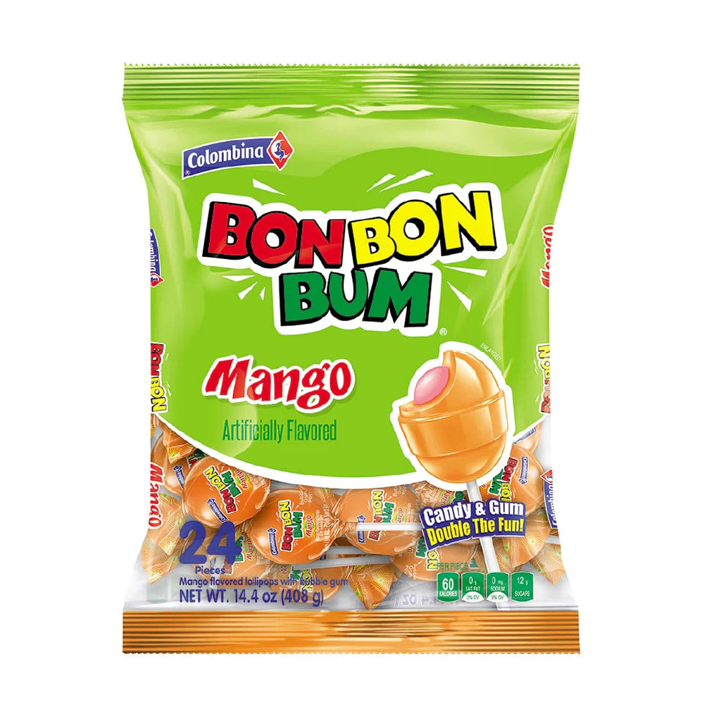 BonbonBum Mango - Colombina – Tienda Salvadoreña Atl